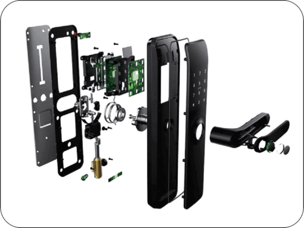Raizo R300 Smart Lock - Wifi smart lock - Mortise Lock for home, Airbnb
